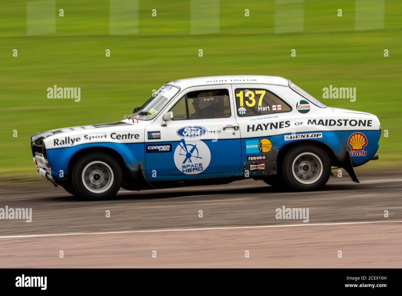 Simon Hart in Ford Escort Mk1 racing in the Retro class at the 5 ...
