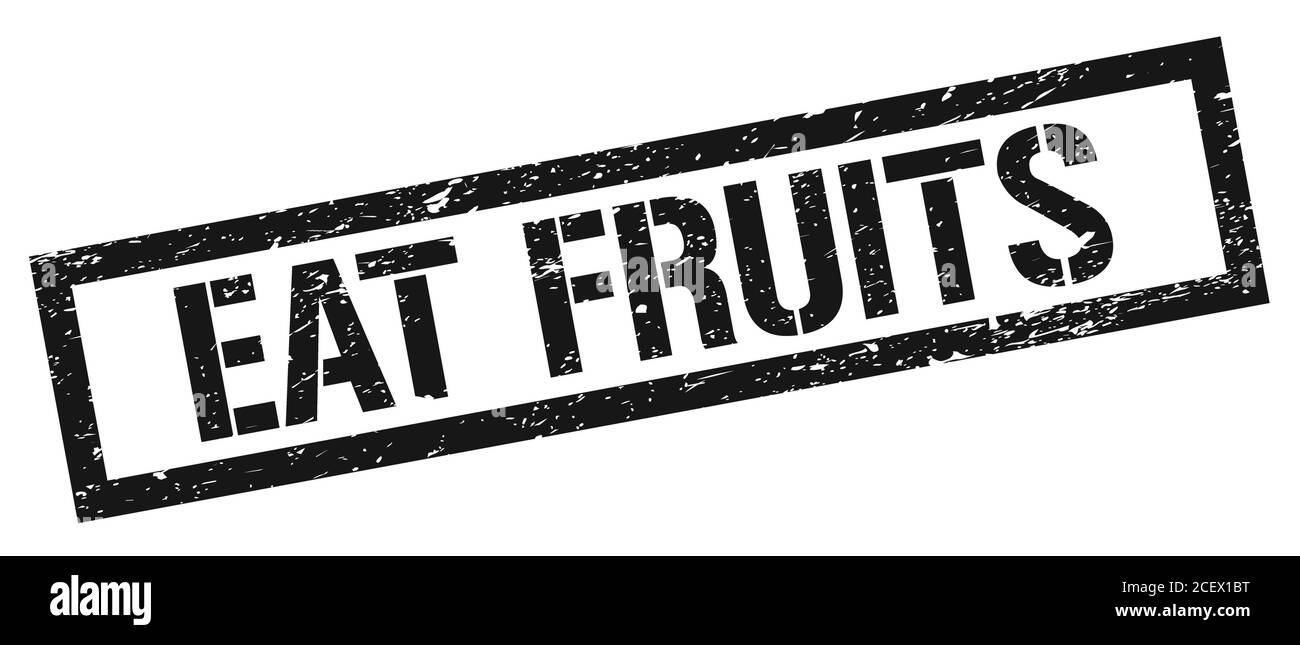 Eat fruits word hi-res stock photography and images - Alamy