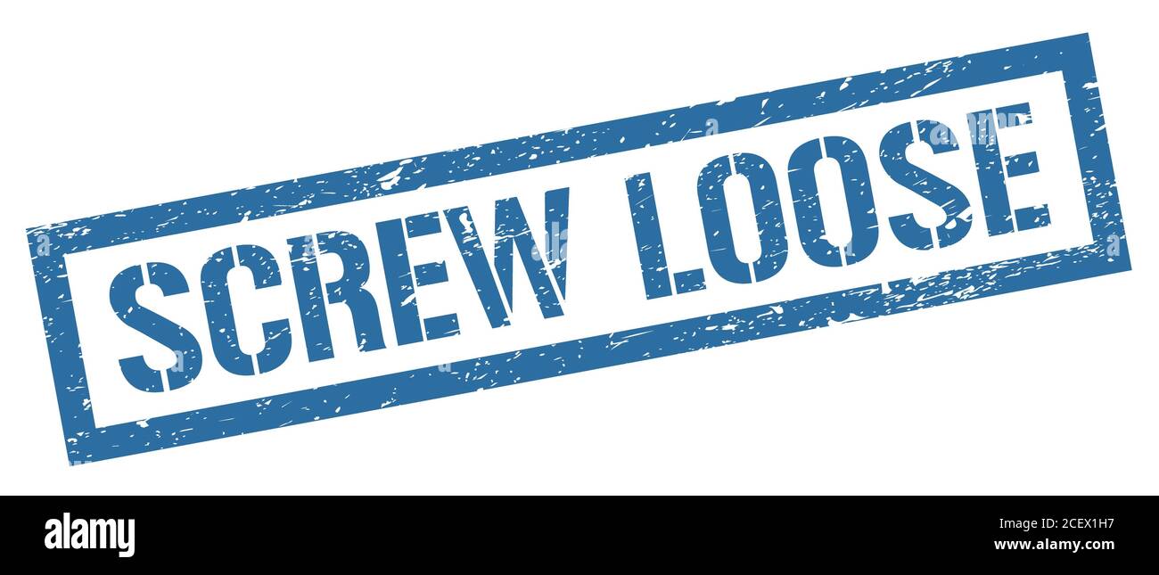 Screw loose stamp hi-res stock photography and images - Alamy