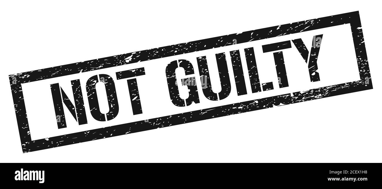 Guilty stamp sign seal hi-res stock photography and images - Alamy