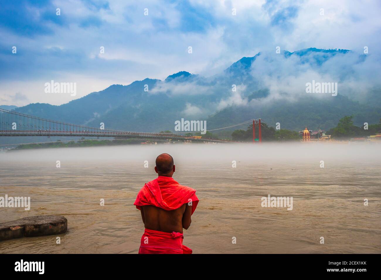 River Ganges in Rishikesh India Stock Photo - Alamy