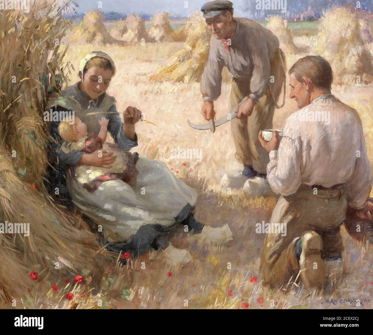 Blacklock William Kay - in the Fields (a Captive Audience) - British ...