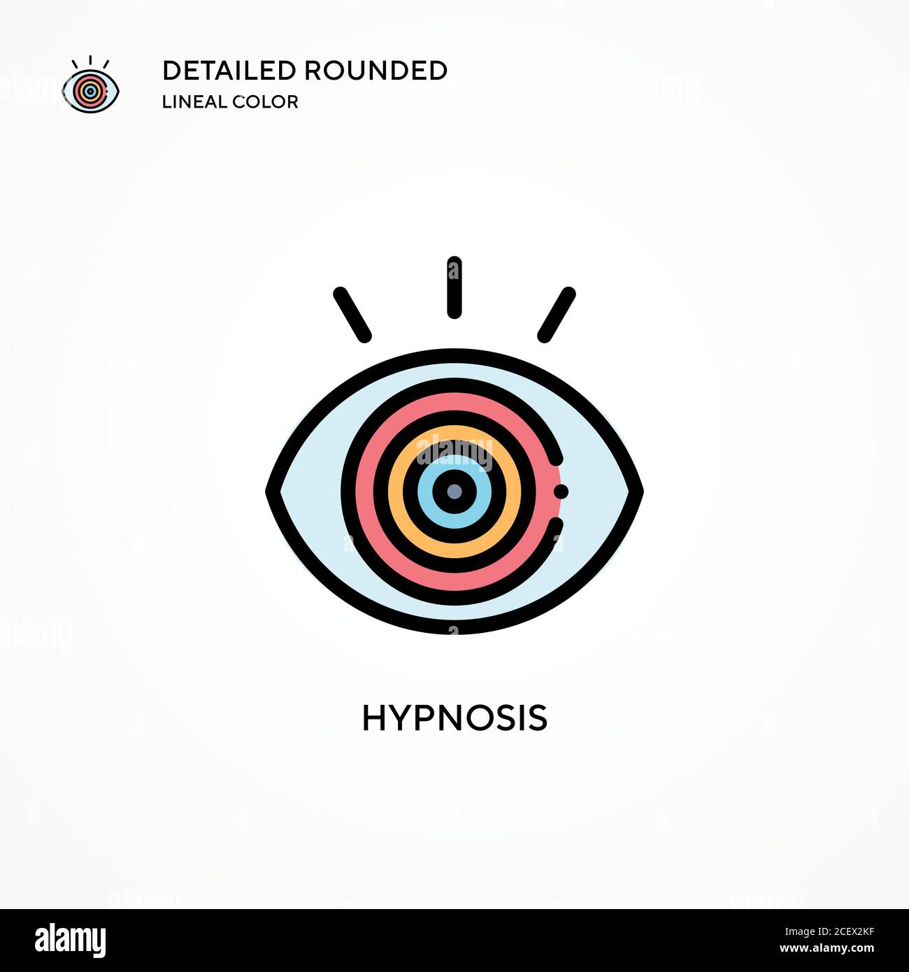 Hypnosis vector icon. Modern vector illustration concepts. Easy to edit ...