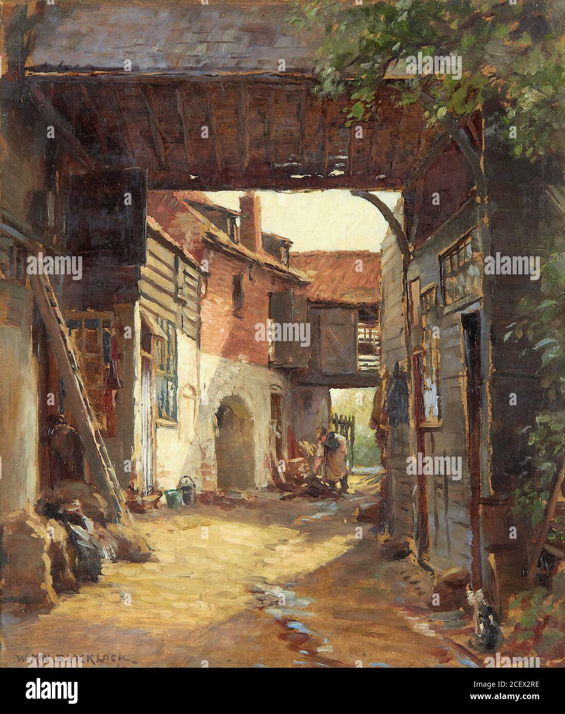 Blacklock William Kay - Wool Stapler's Yard St Ives - British School ...