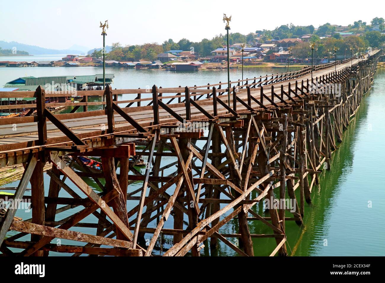 447 Metre-long Mon Bridge, the Longest Handmade Wooden Bridge in ...