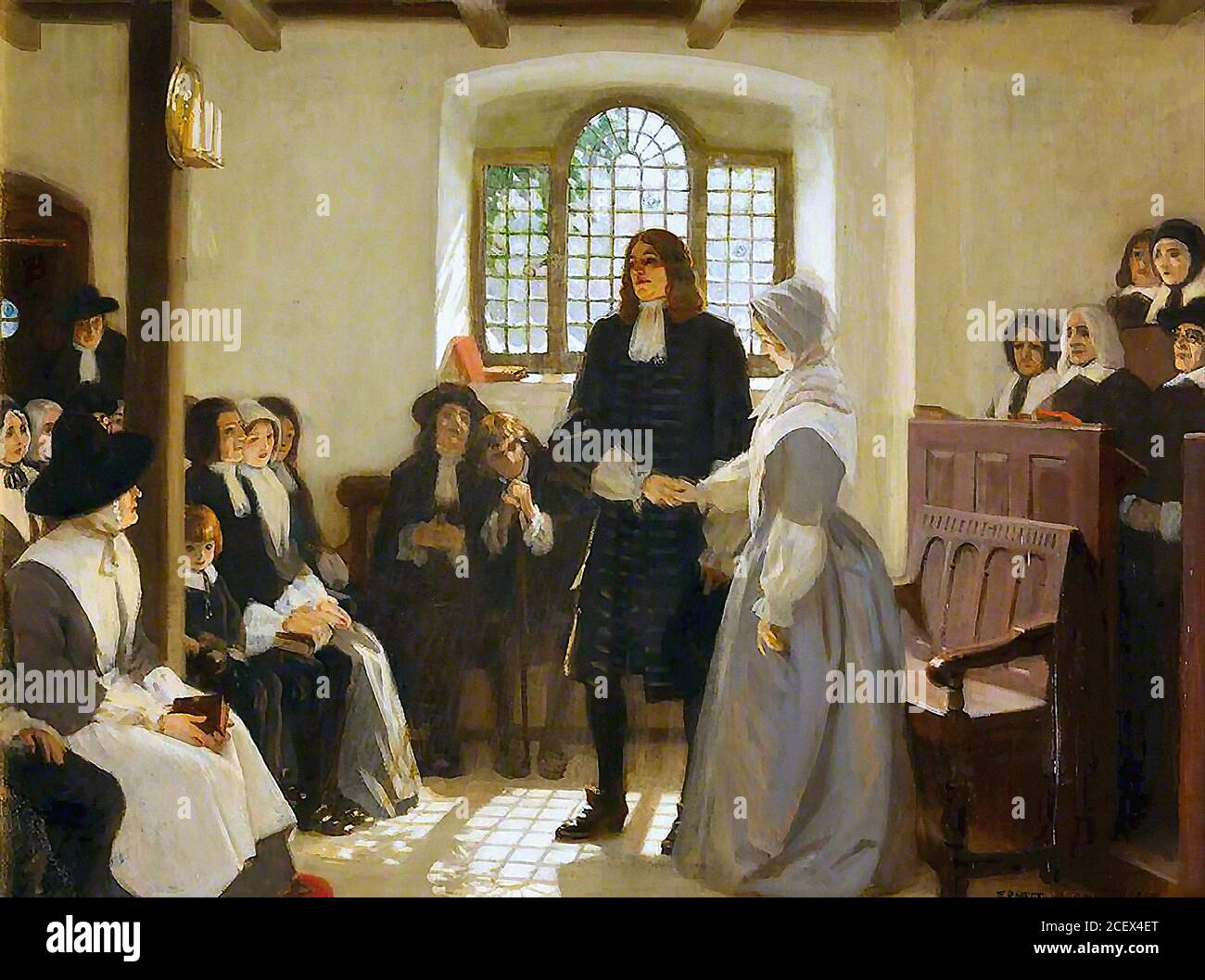 Board Ernest - the Marriage of William Penn and Hannah Callowhill 1696 ...