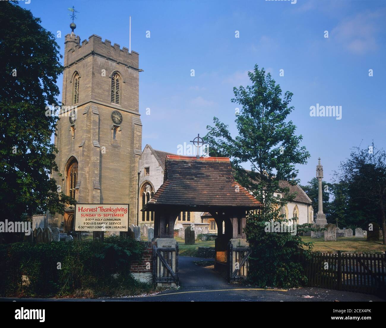 The Lychgate at St Mary's Church, Saint Mary's parish church, Reigate ...