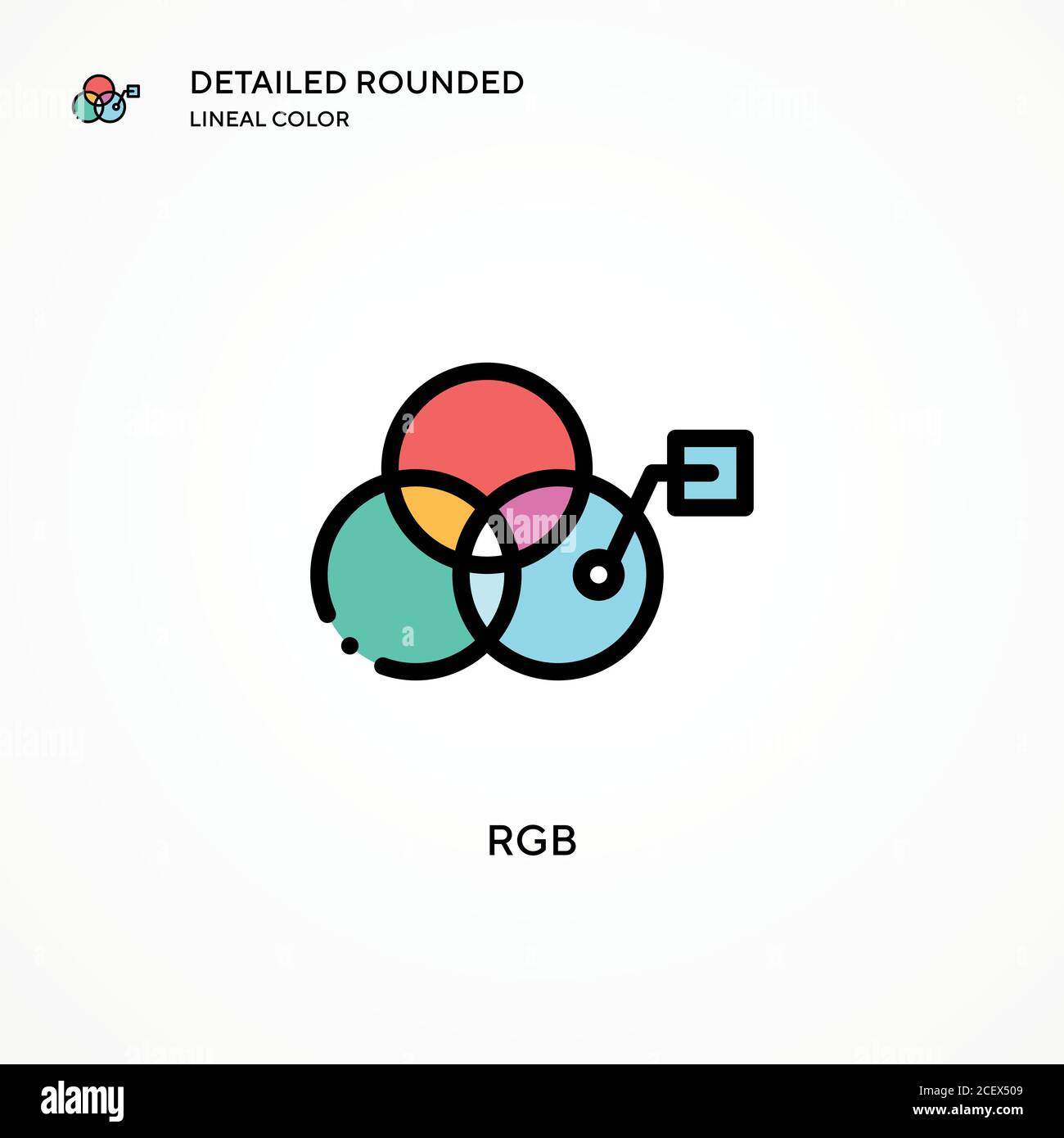 Rgb vector icon. Modern vector illustration concepts. Easy to edit and ...