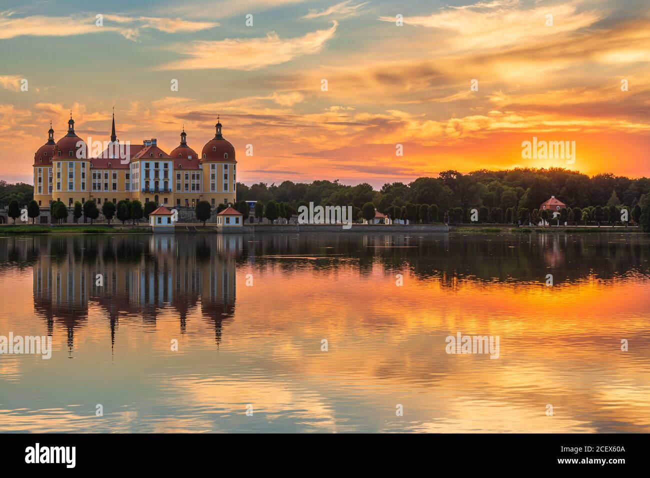Moritzburg Castle (German: Schloss Moritzburg) or Moritzburg Palace is ...