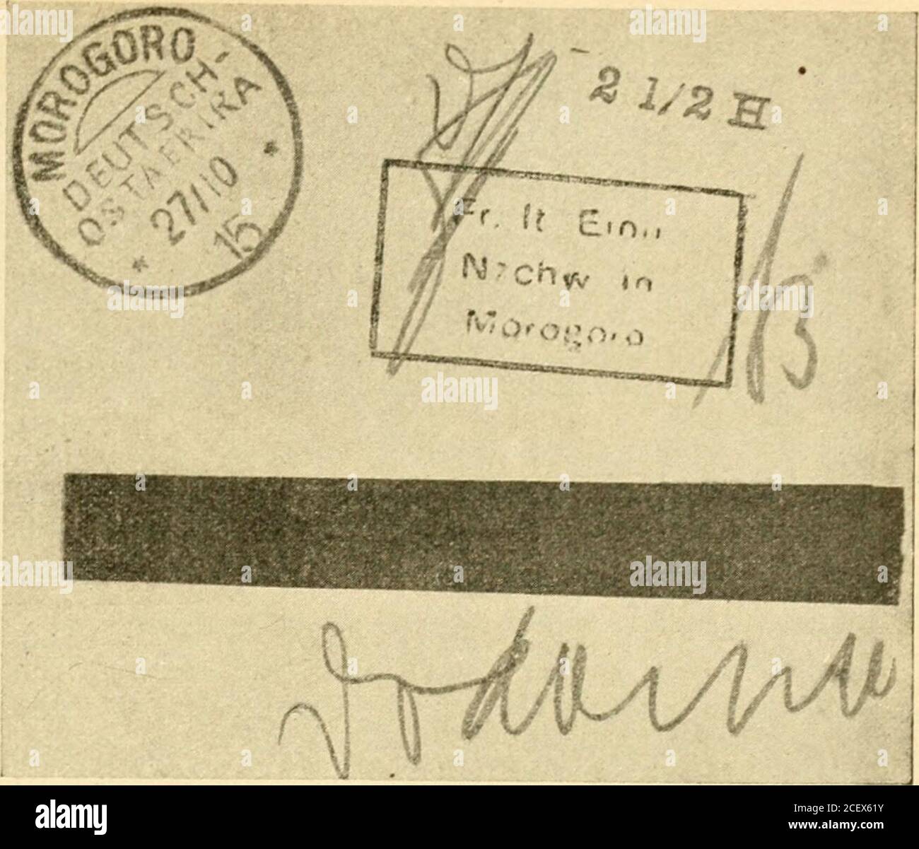 Handschriftliche karte hi-res stock photography and images - Alamy