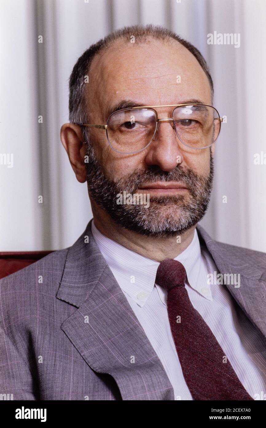 Sir Graham Day, Chairman of British Aerospace, photographed at the ...