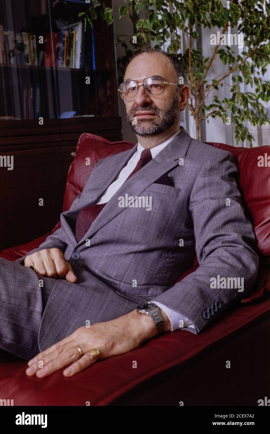 Sir Graham Day, Chairman of British Aerospace, photographed at the ...