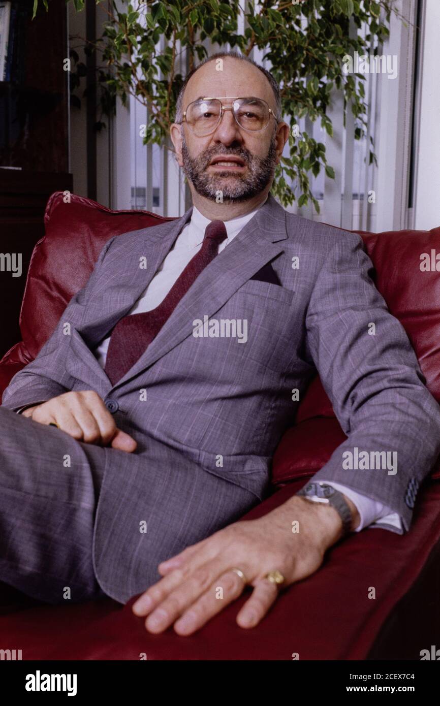 Sir Graham Day, Chairman of British Aerospace, photographed at the ...