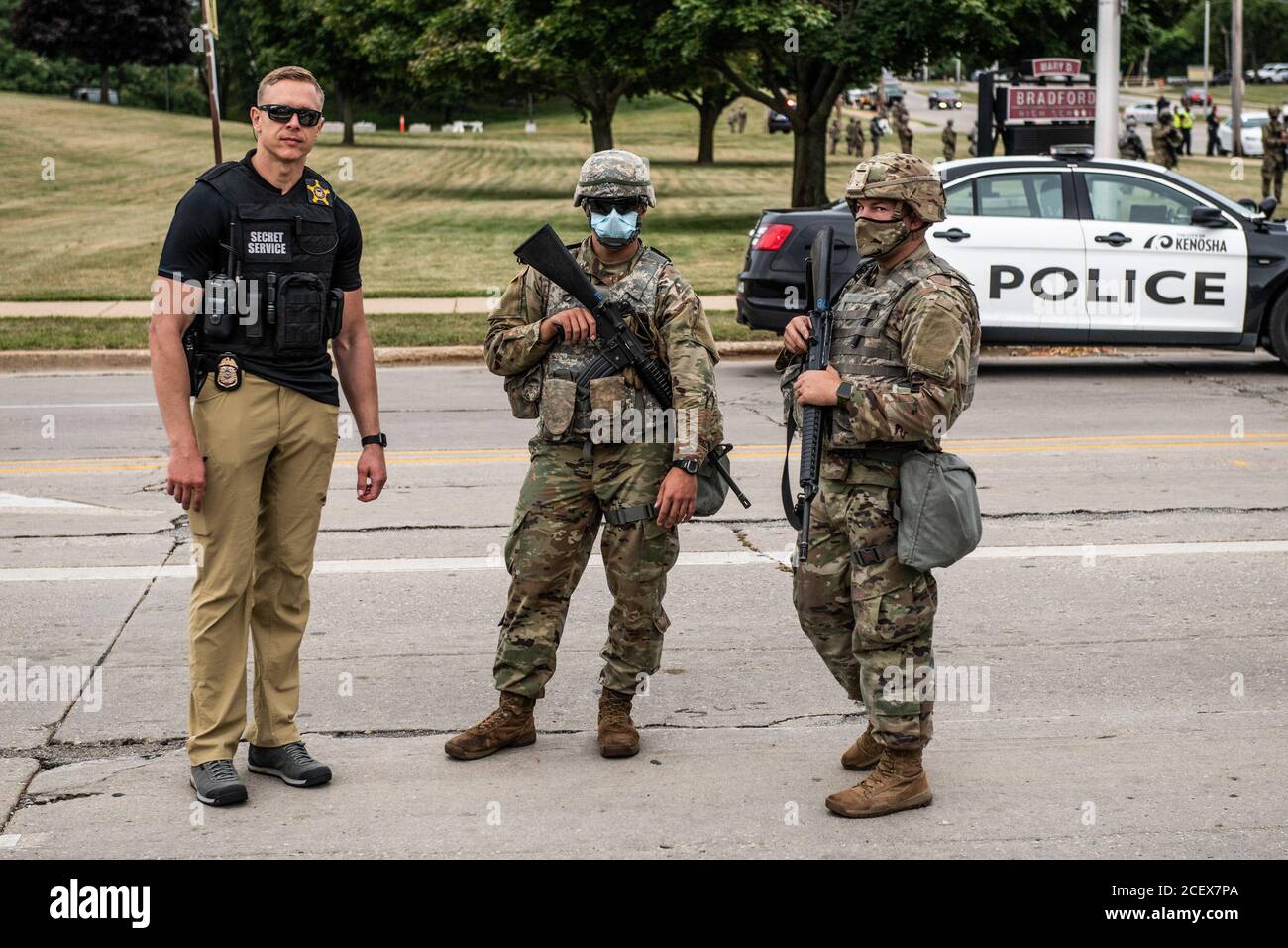 After the riots in kenosha hi-res stock photography and images - Alamy