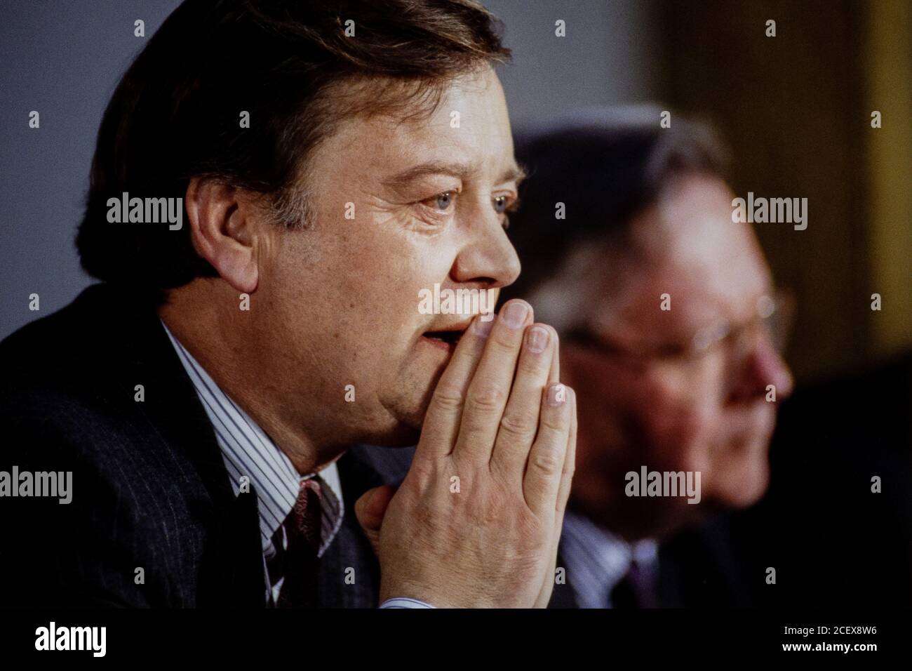 Kenneth clarke mp chancellor exchequer hi-res stock photography and ...