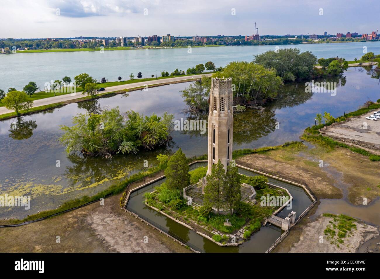 Detroit, Michigan - The Nancy Brown Peace Carillon on Belle Isle, an ...