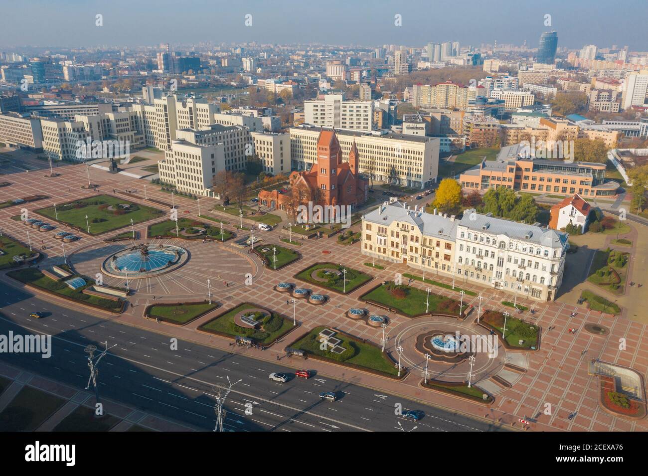 Independence square and minsk hi-res stock photography and images - Alamy