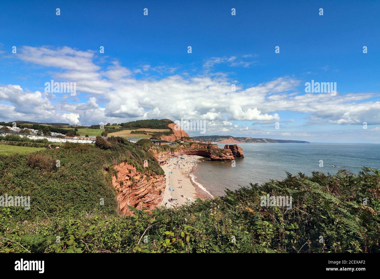Ladram Bay, Devon Stock Photo - Alamy