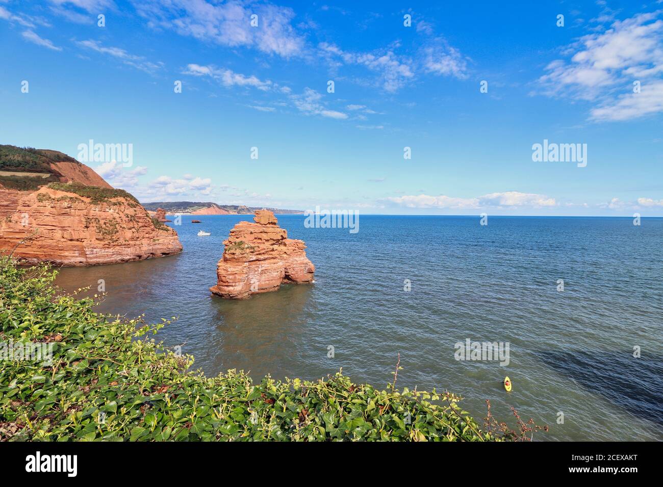 Ladram Bay, Devon Stock Photo - Alamy