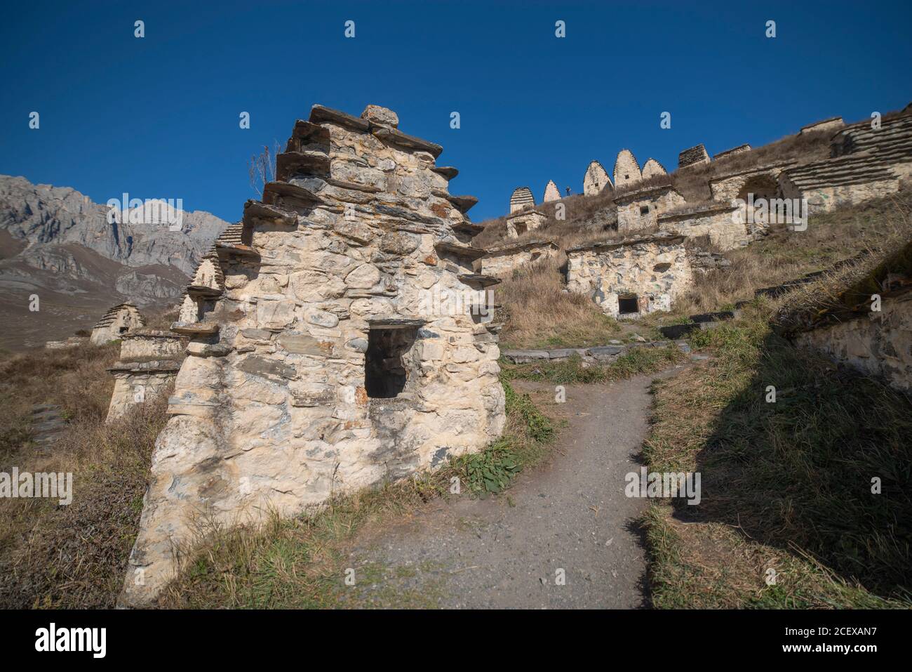 Dargavs village hi-res stock photography and images - Alamy