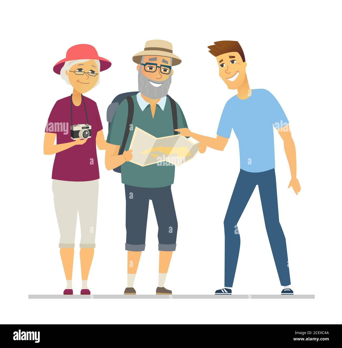 Show volunteer Stock Vector Images - Alamy