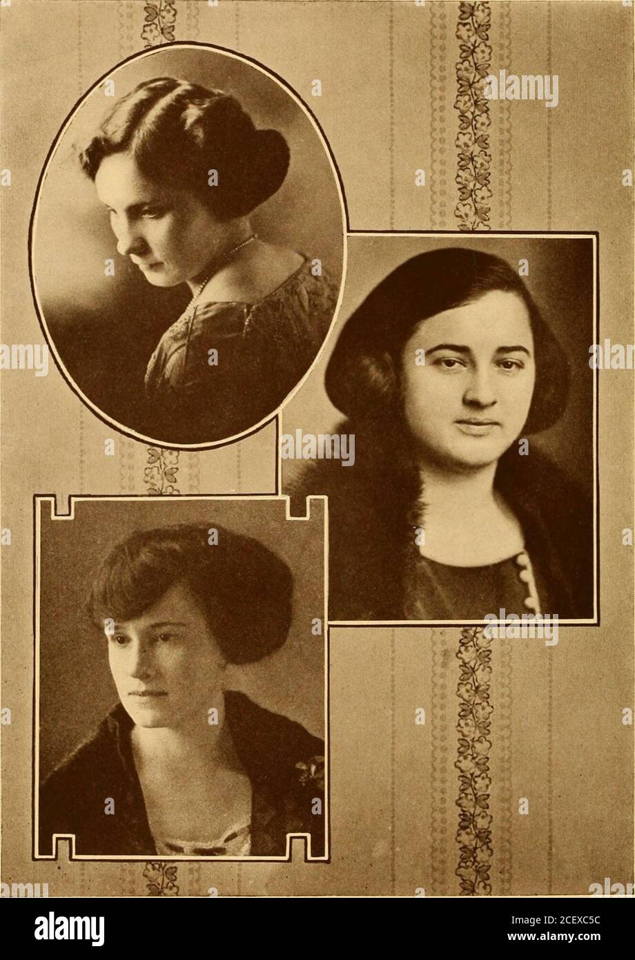 . PaC-SaC 1922. MISS SARAH HUNTERMISS ROW EN A JONES MISS ELISE ...