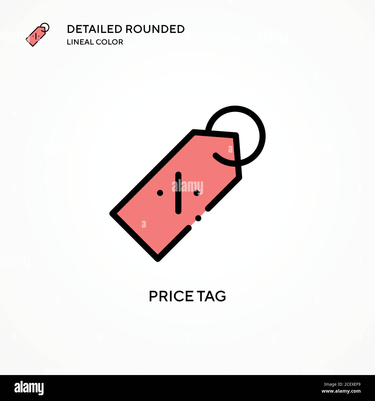 Price tag vector icon. Modern vector illustration concepts. Easy to ...