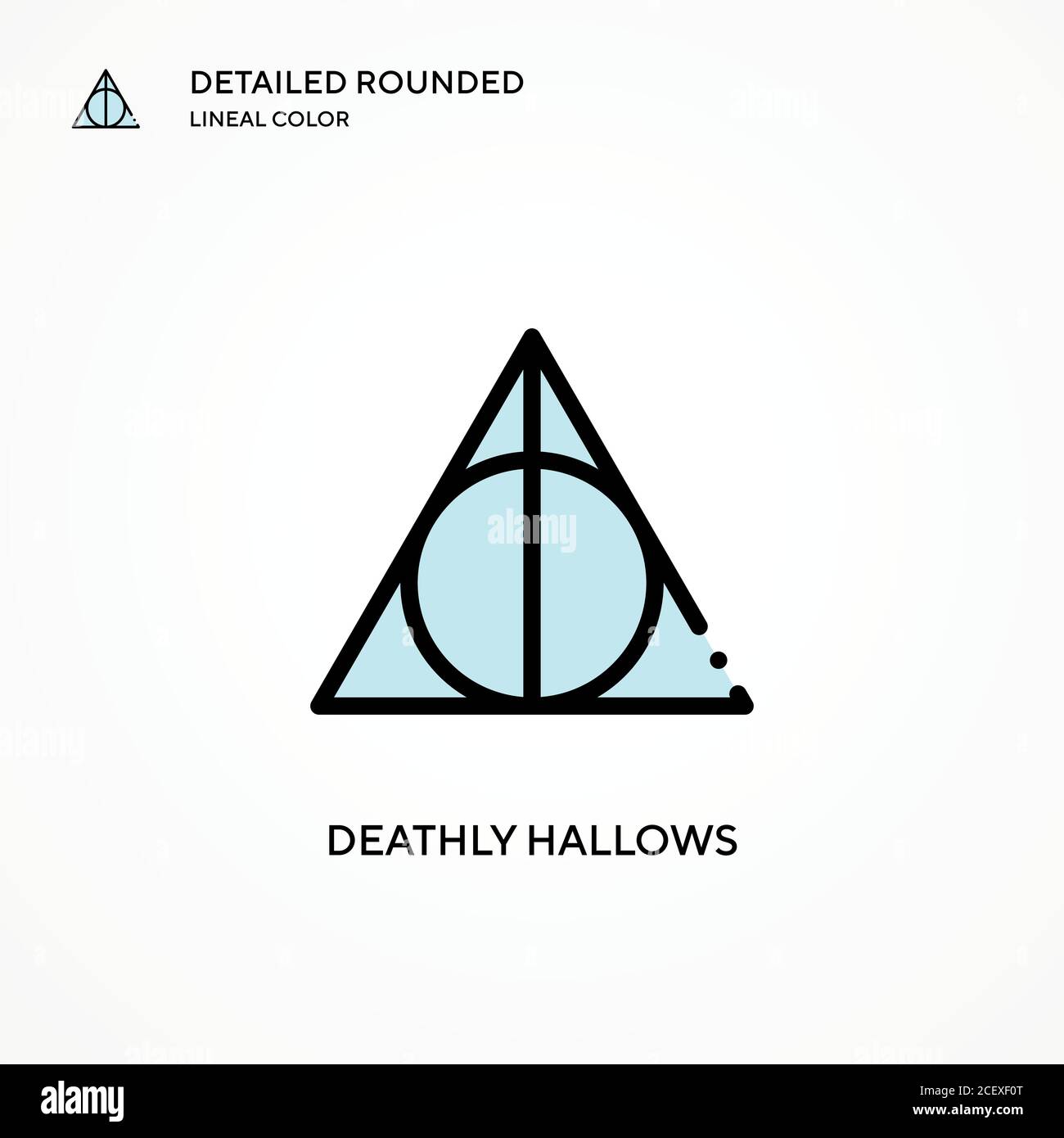 Deathly hallows Stock Vector Images - Alamy