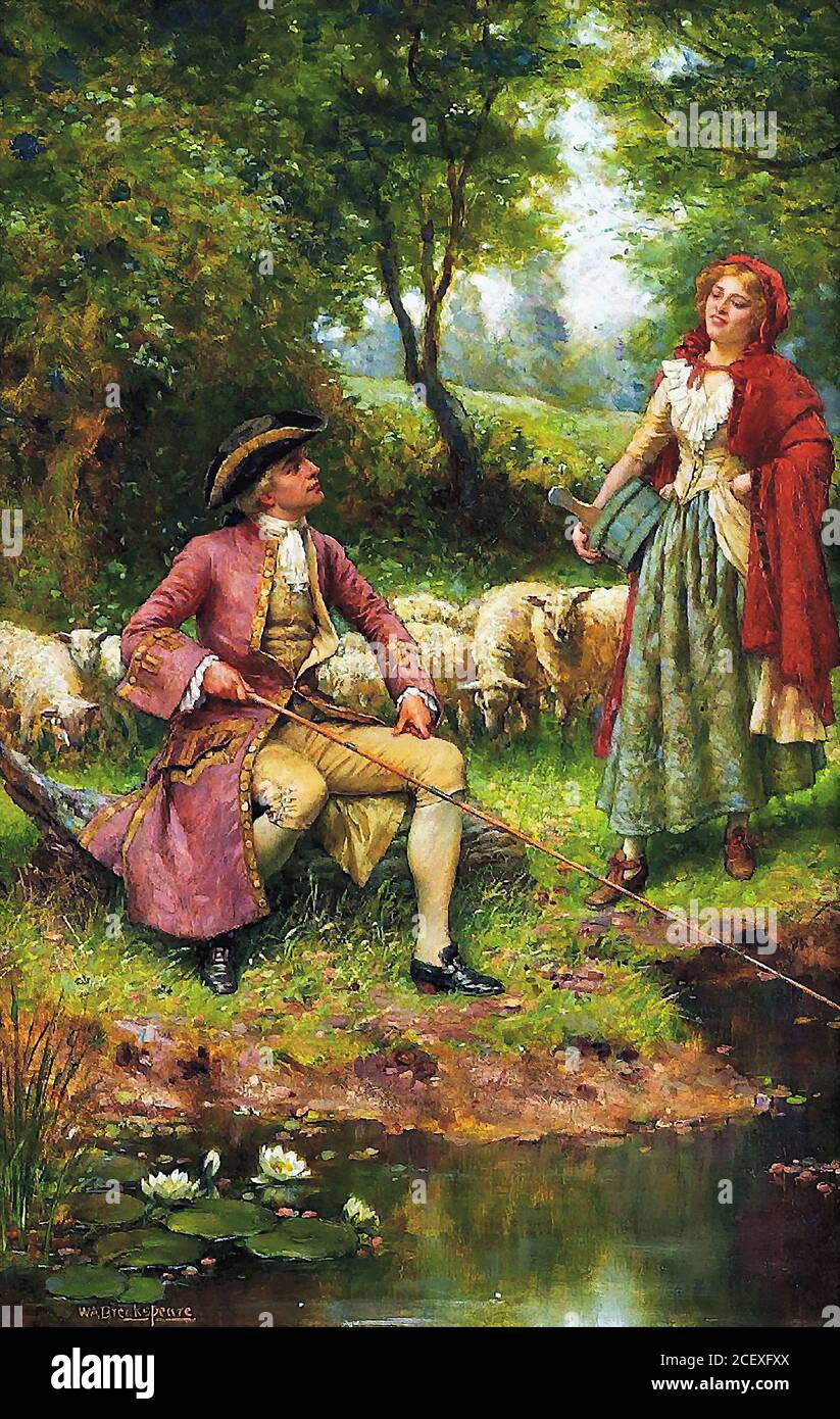 Breakspeare William Arthur - Rendezvous - British School - 19th Century ...