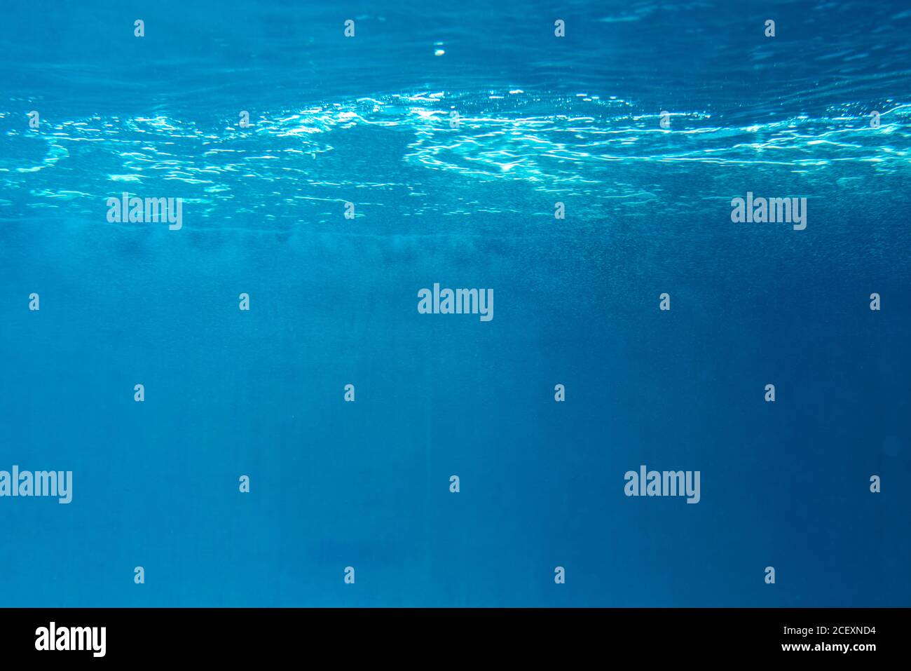 Summer. Texture of water surface. Underwater background. Waves effects ...