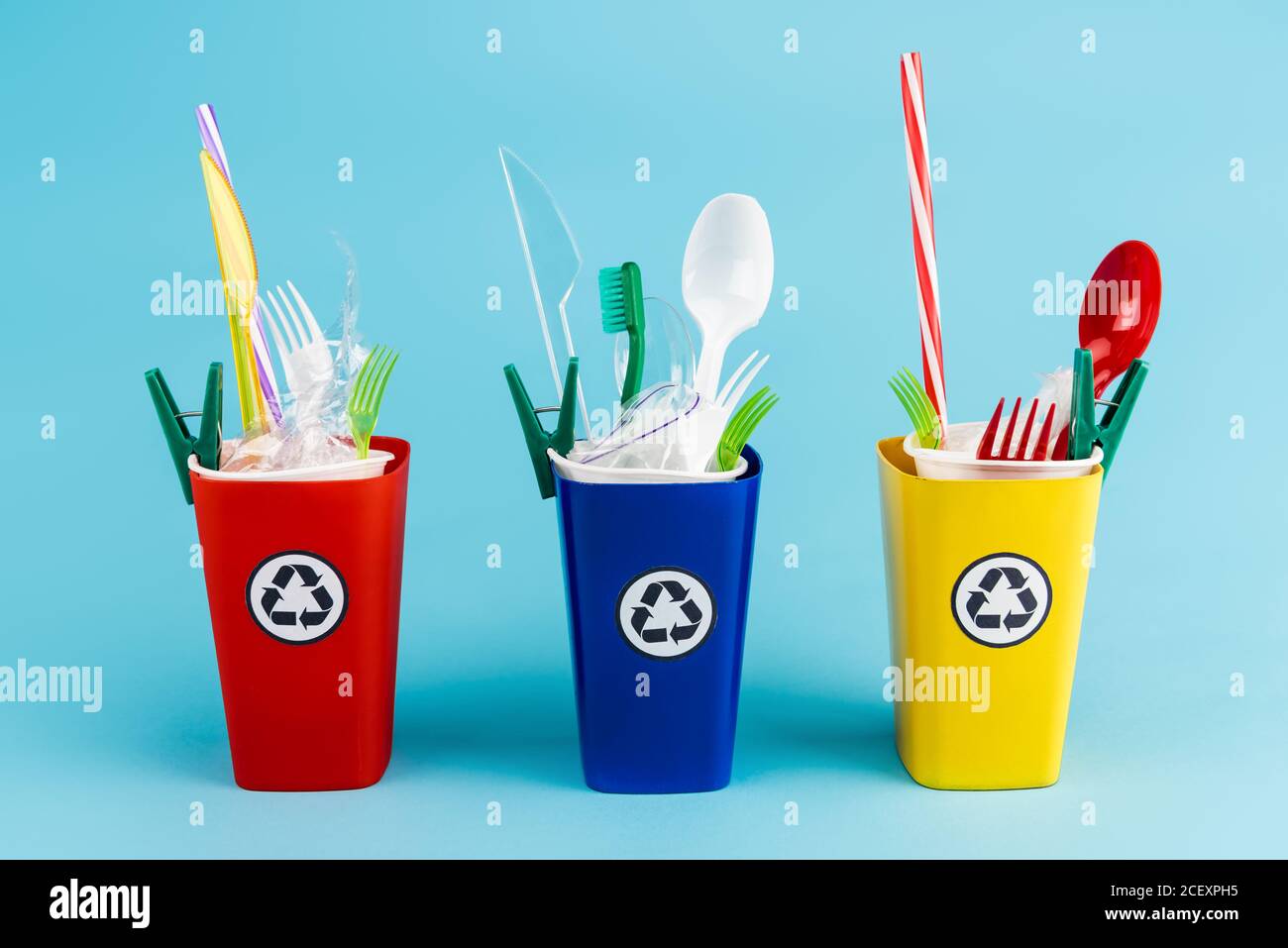 Recycling colors arrows hi-res stock photography and images - Alamy