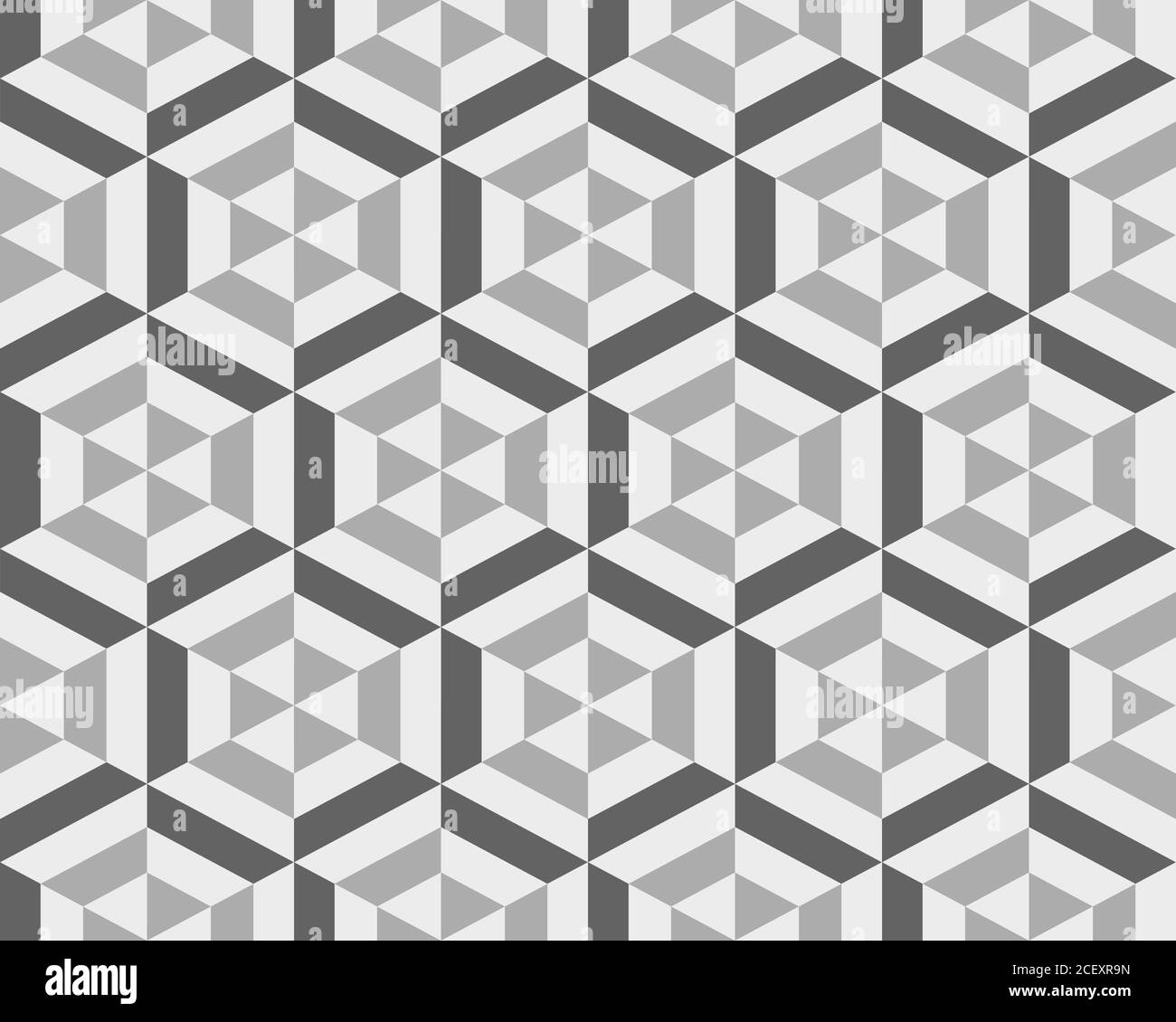 Geometric camouflage hexagon seamless pattern, honeycomb camouflage ...
