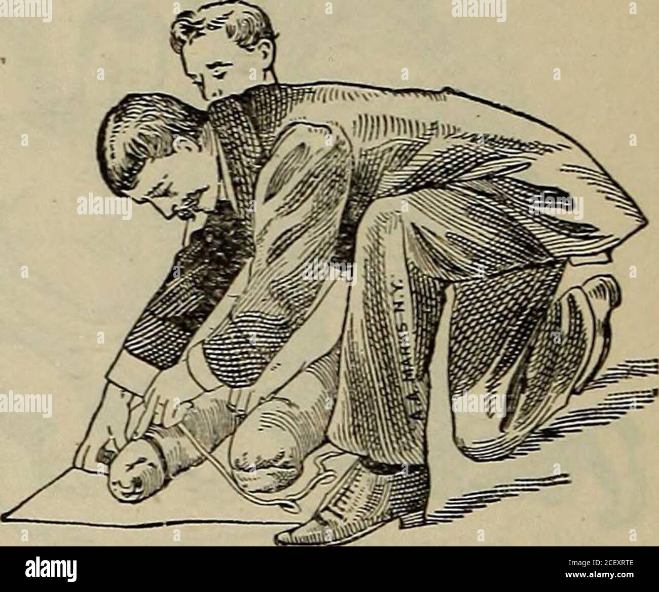 Below knee plaster casts hi-res stock photography and images - Alamy