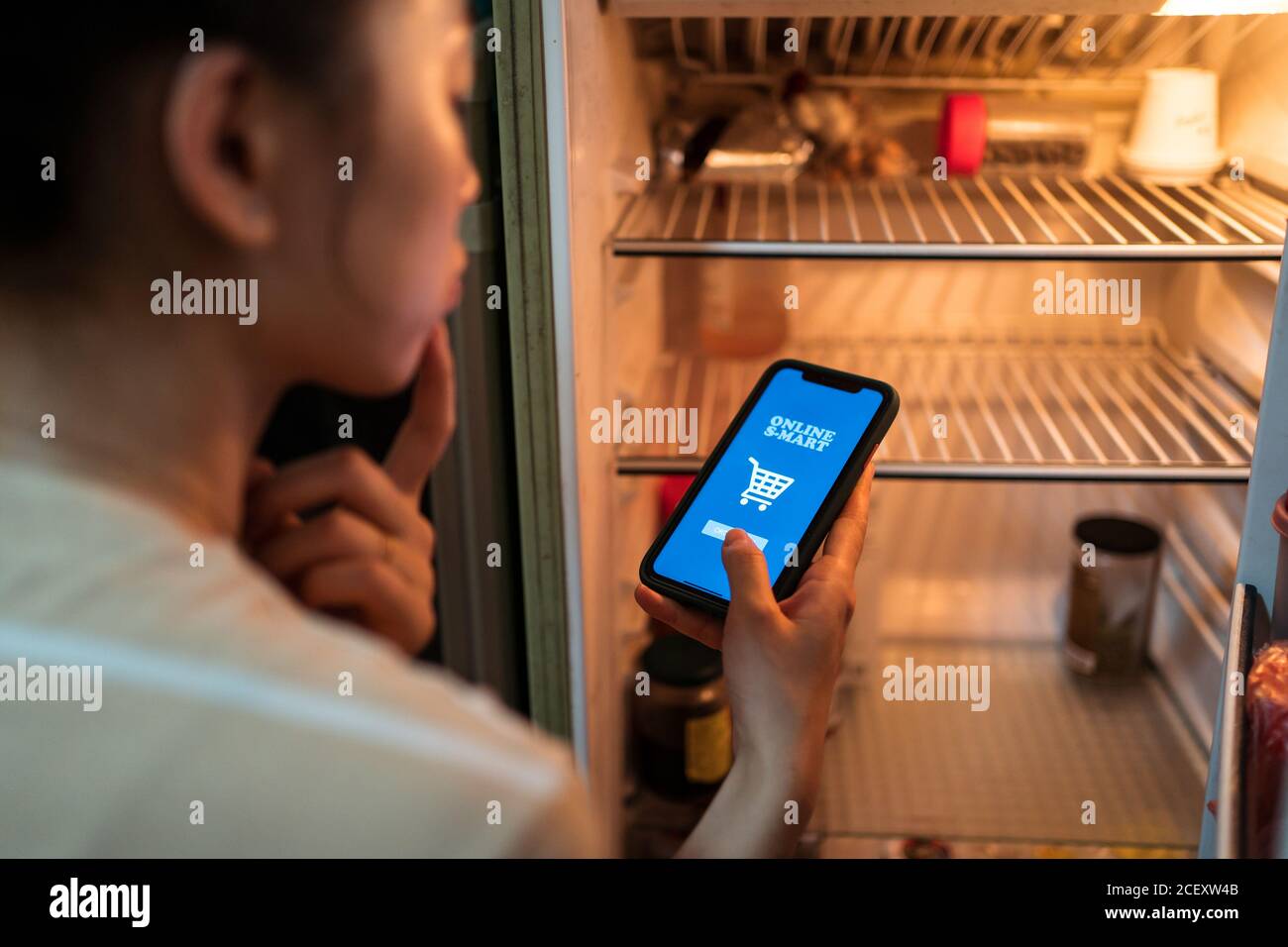 Fridge food order hi-res stock photography and images - Alamy