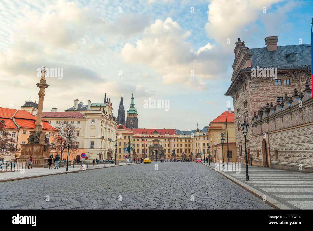 Czech presidential building hi-res stock photography and images - Alamy