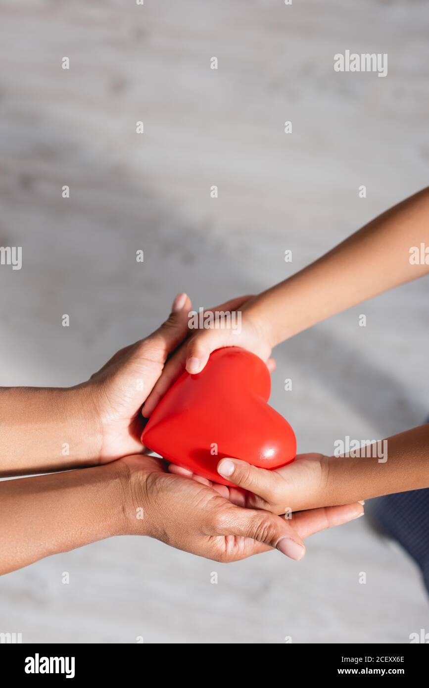 African American Hand Holding