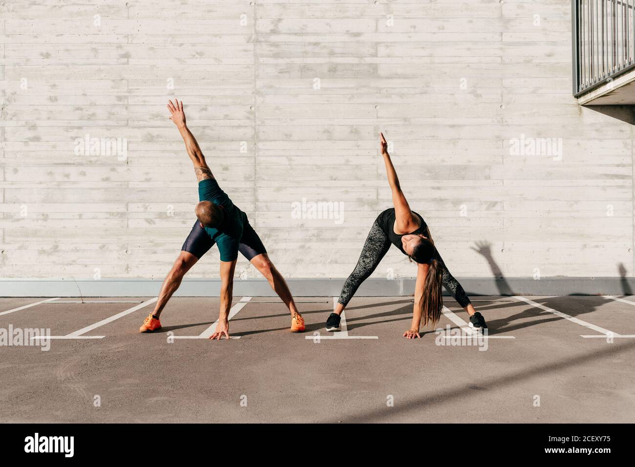 Bending forward hi-res stock photography and images - Alamy