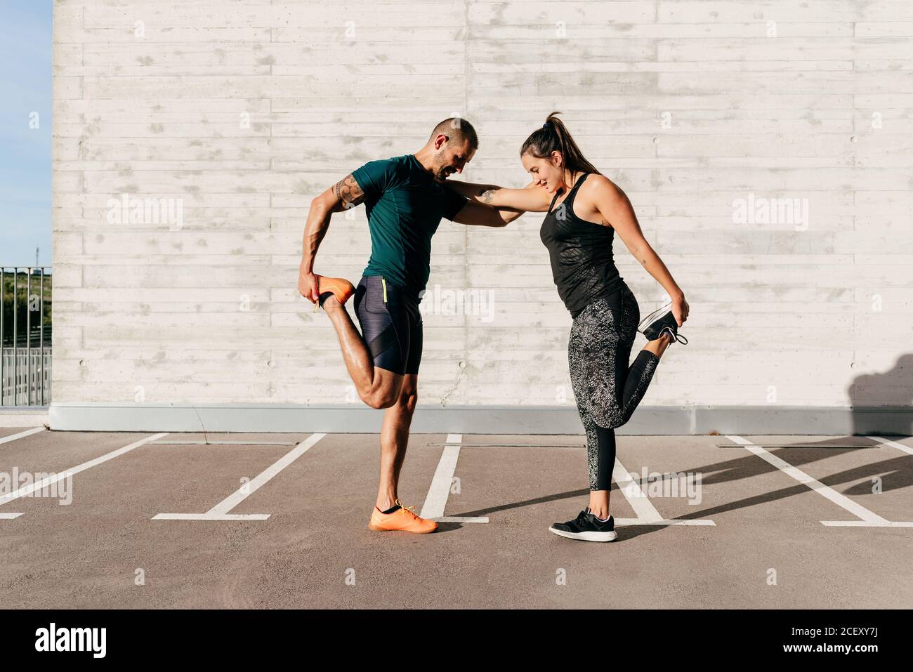 Strong and lean hi-res stock photography and images - Alamy