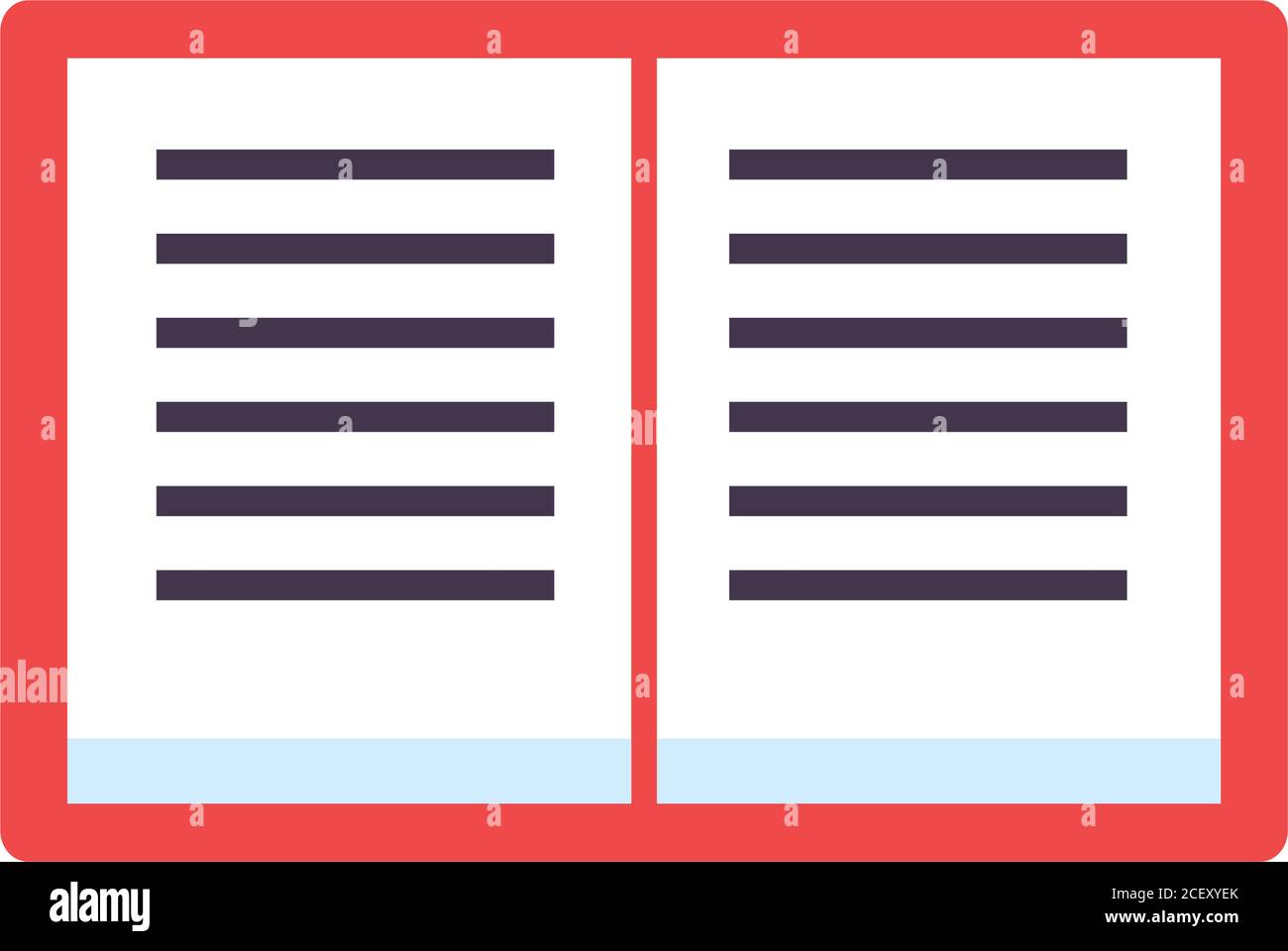 open book flat style icon design, Education literature and read theme ... open book flat style icon design, Education literature and read theme ...
