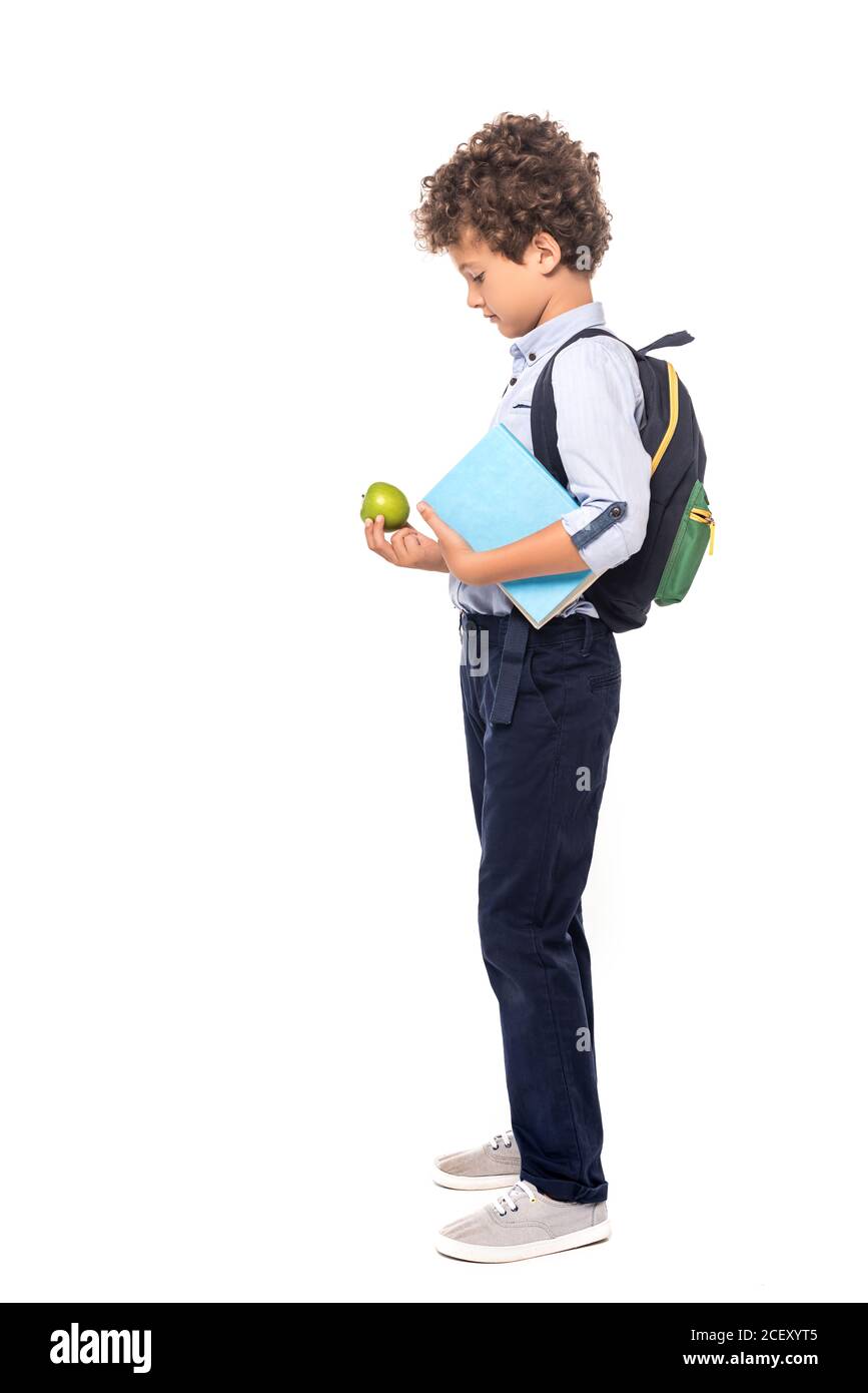 One person boy preteen child caucasian white back side view hi-res ...