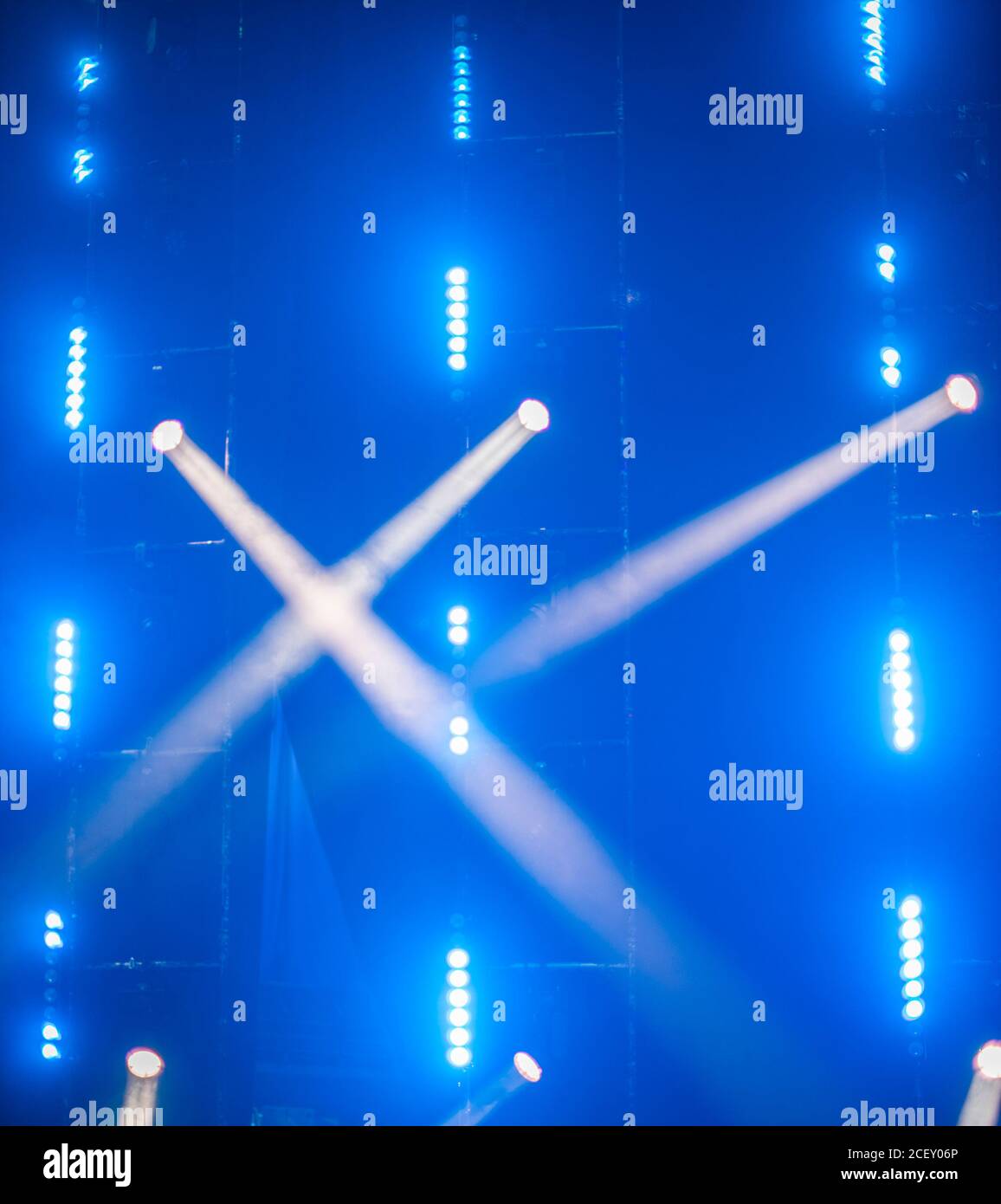rays of light illuminate the scene at the concert Stock Photo - Alamy