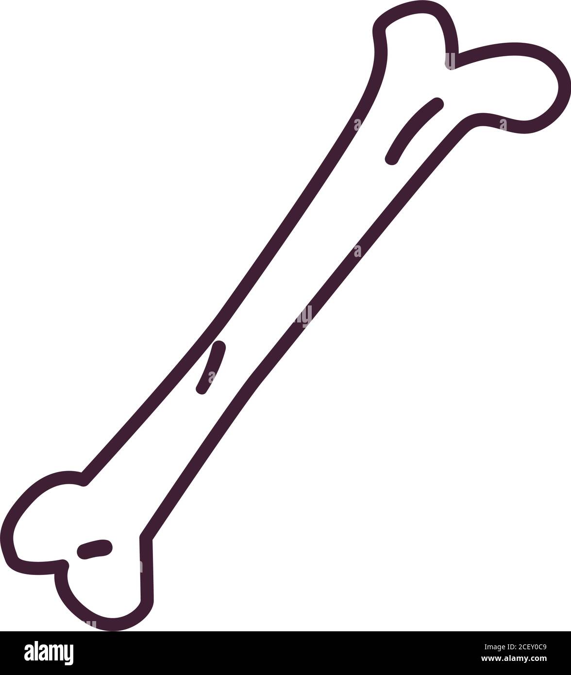 bone line style icon design, Human body person people health anatomy ...