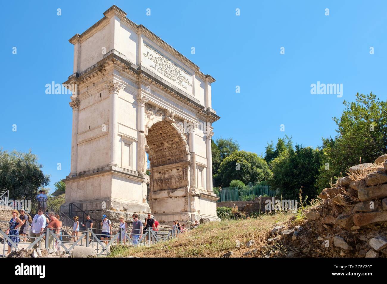 Arch of titus triumph hi-res stock photography and images - Alamy