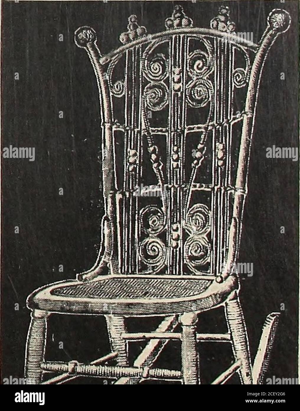 . Annual catalogue, Reed furniture, season, 1900, Grade "B Stock Photo ...