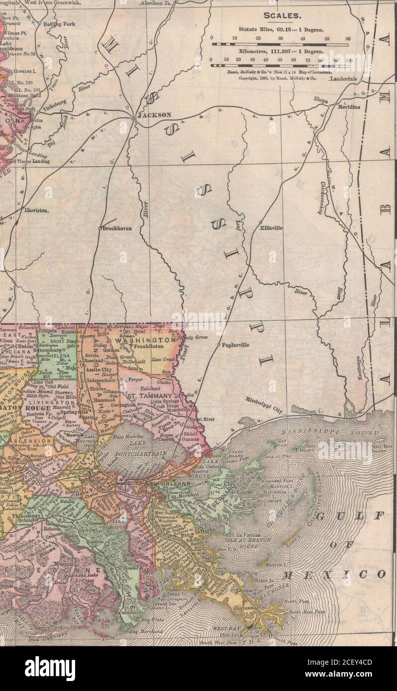 Louisiana gold map hi-res stock photography and images - Alamy