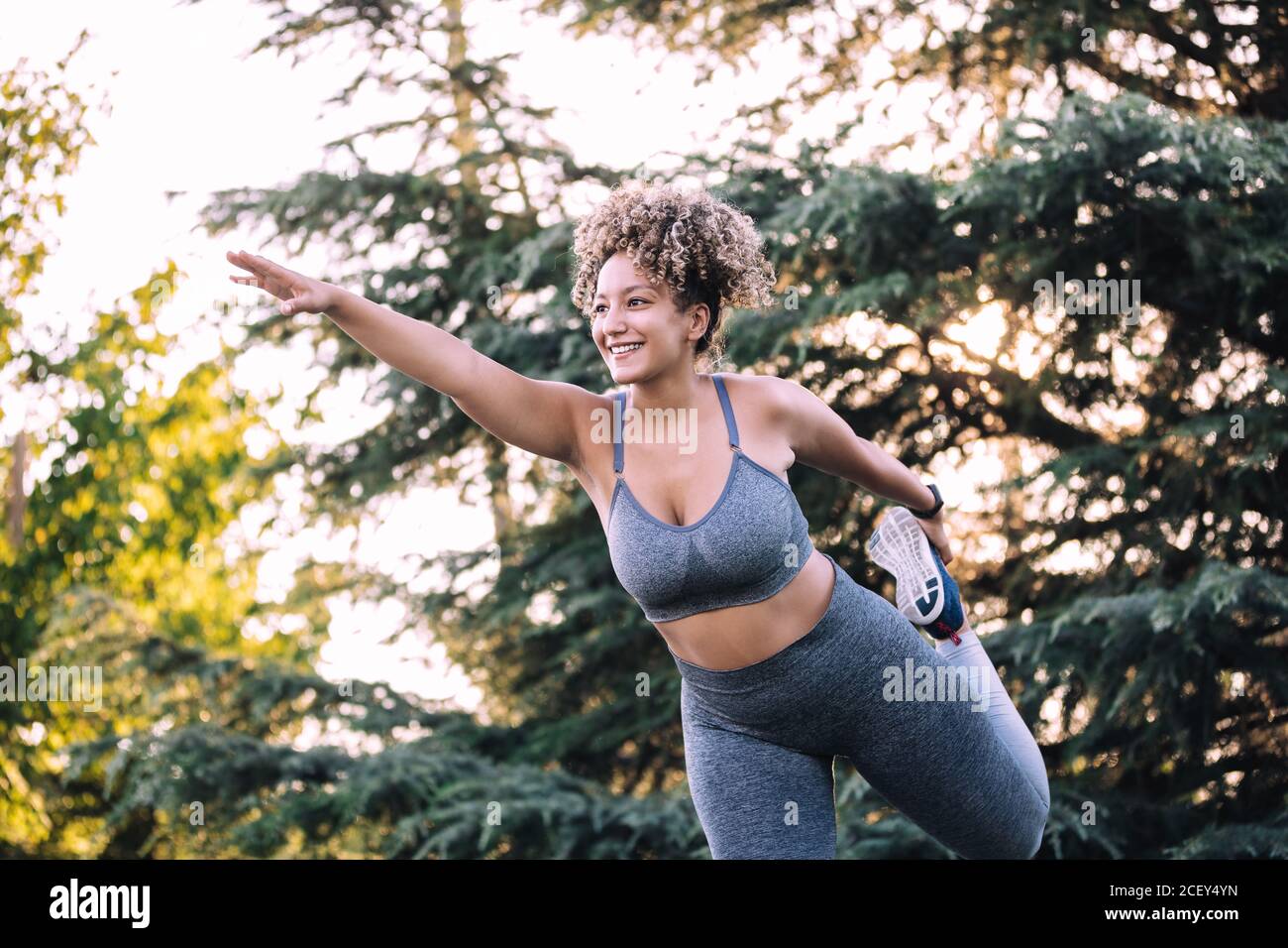 Low power pose hi-res stock photography and images - Alamy