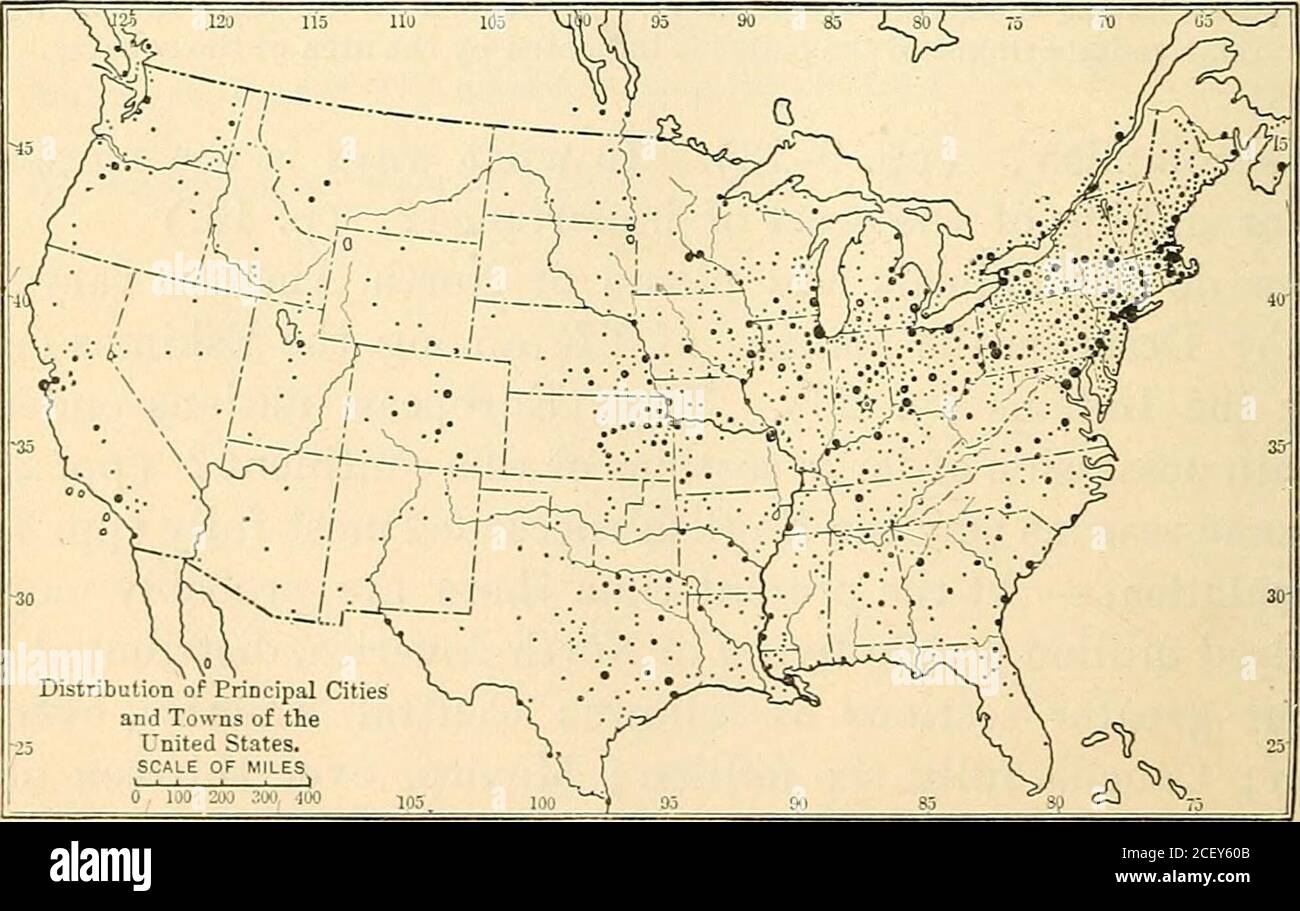 . A complete geography. DiSTRlBUTiON OF THE POPULATION ^ OF THE United ...