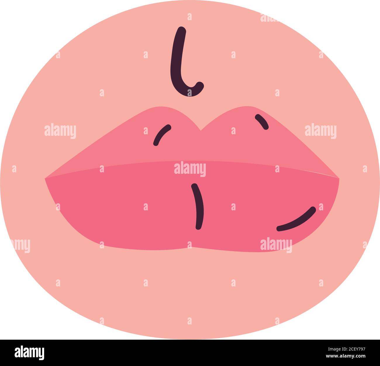 mouth free form style icon design, Human body person people health ...