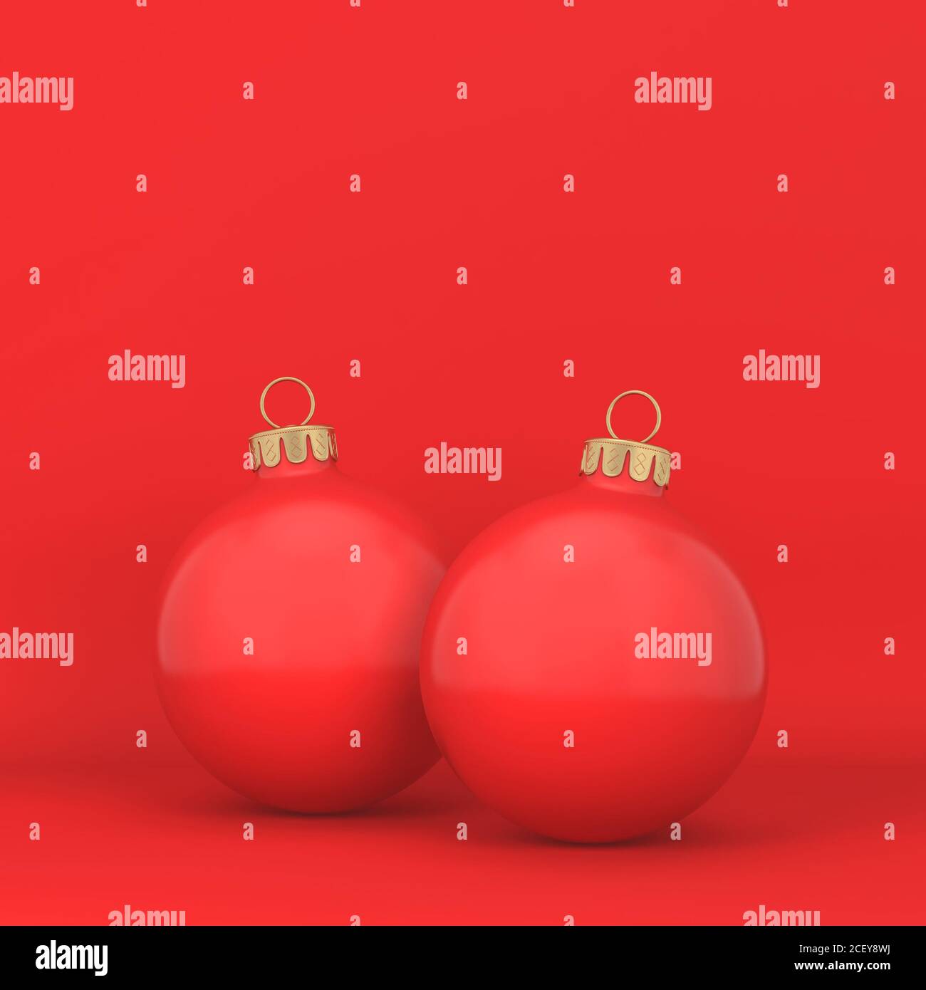 Two Golden Balls Hang High Resolution Stock Photography and Images - Alamy