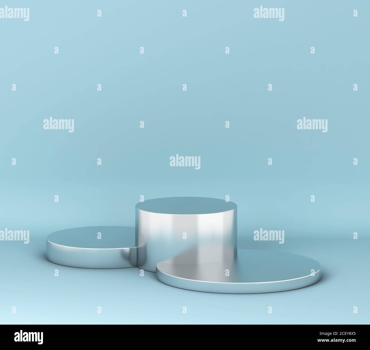 Simple podium. Showcase stand for your product. 3d illustration Stock ...